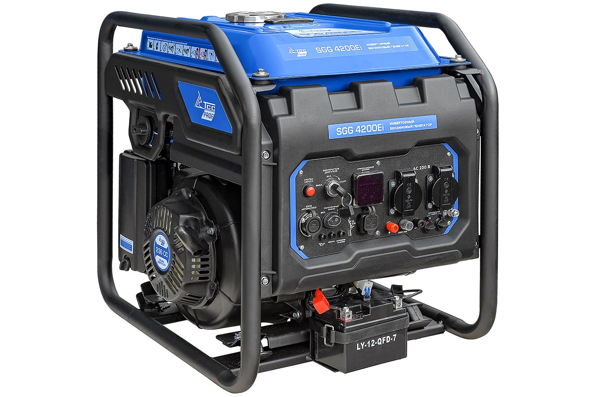Генератор инверторный 4 кВт бензиновый - TSS 4200Ei